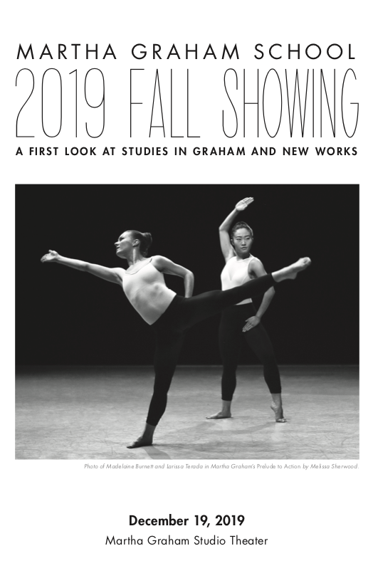 Fall Showing – Martha Graham School